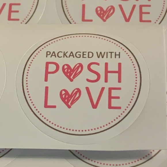 Posh | Office | 5pc Packaged With Posh Love Stickers | Poshmark